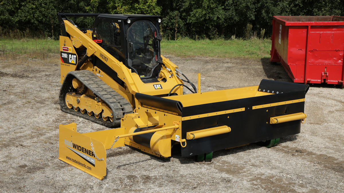 Road Widener Shouldering and Side Paver Attachment From: Road Widener ...