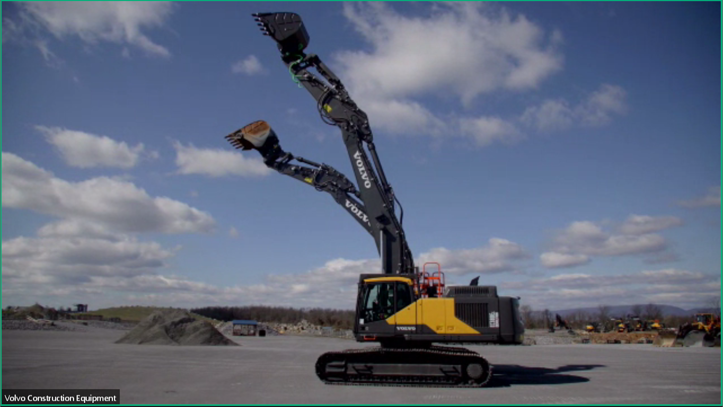 Volvo Adds Purpose-built EC380E Straight Boom Excavator to Demolition ...