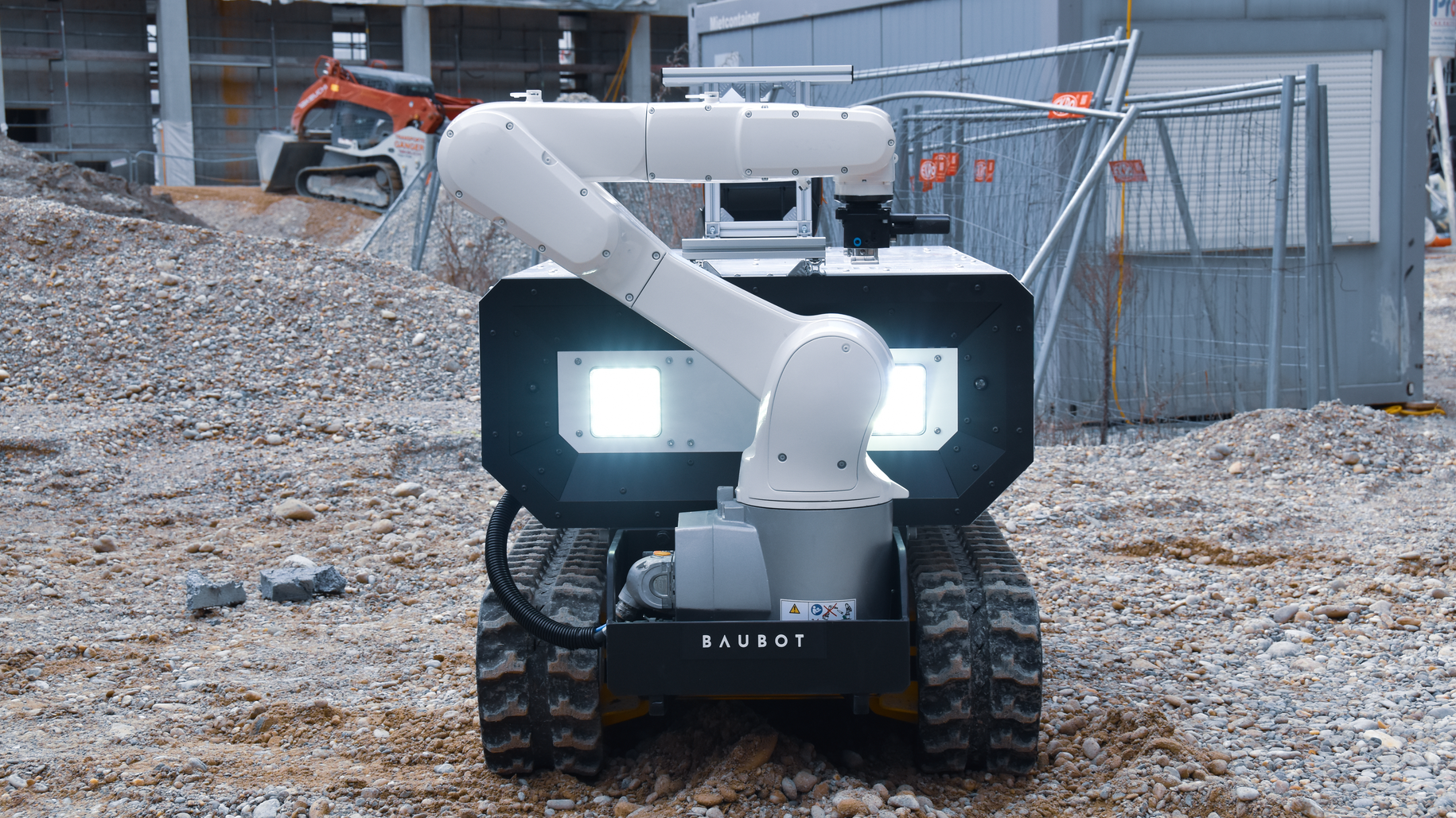 The Baubot Mobile Construction Robot From: Printstones | For ...