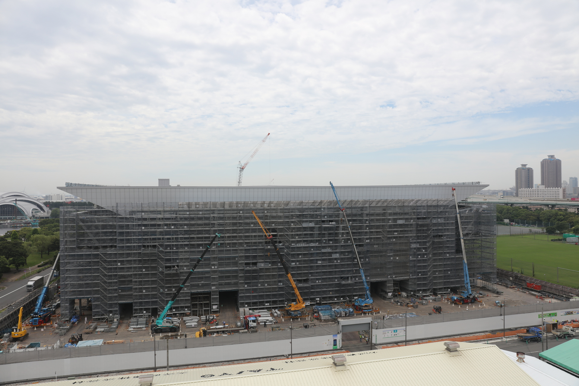 Construction Details of the Tokyo Aquatics Center for the 2020 / 2021 ...