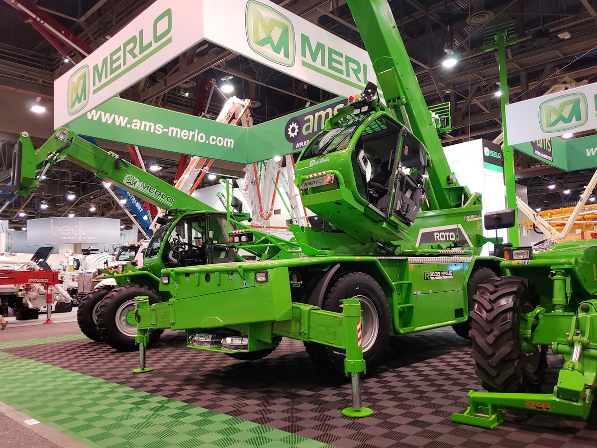 Applied Machinery Sales Displays Merlo Lift Equipment at World of ...