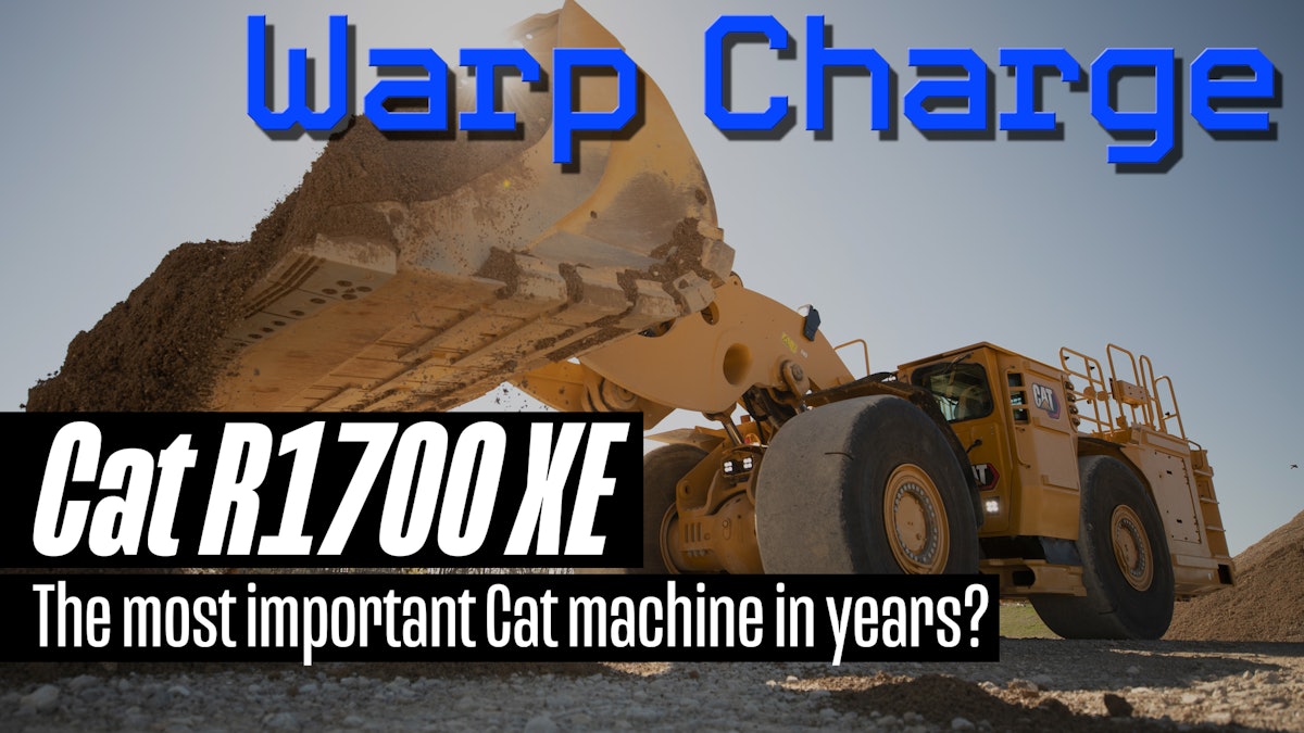 VIDEO: Cat Unveils R1700 XE Mining Loader, New MEC500 Quick Charge ...