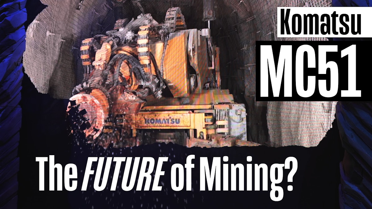 VIDEO: How Komatsu's MC51 Could Transform the Underground Hard Rock Mining Process | For ...