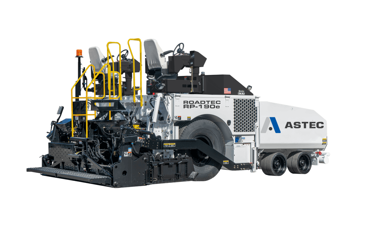 RP-190e Asphalt Paver From: Astec Industries Inc. | For Construction Pros