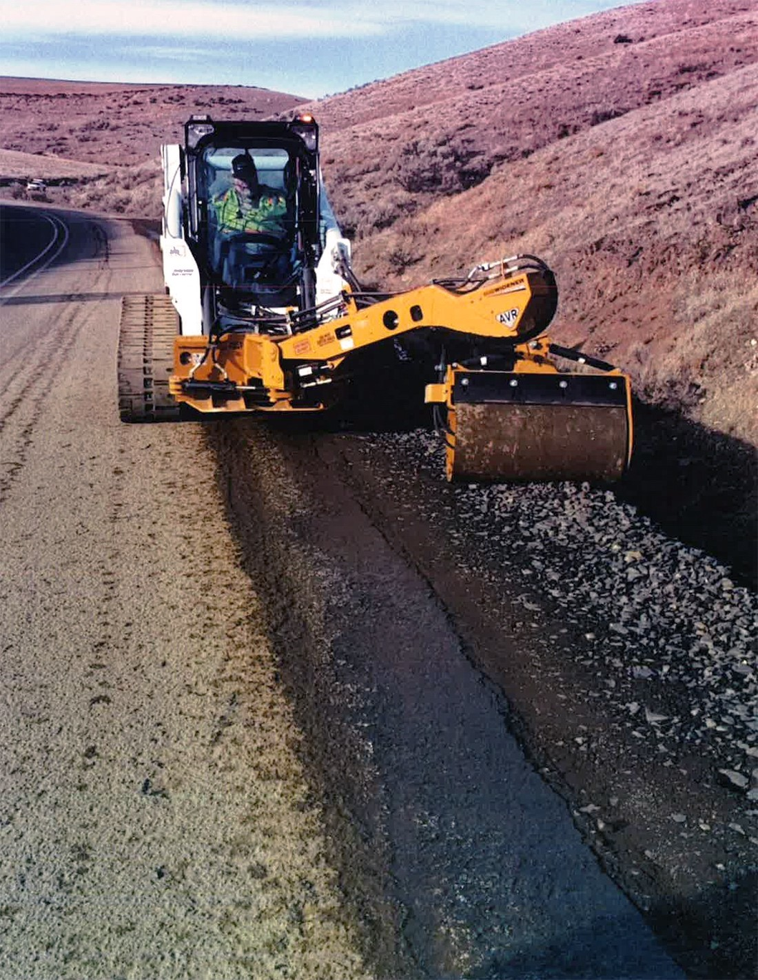 Unique Compaction Attachment Delivers Wider, Safer Roads in ...