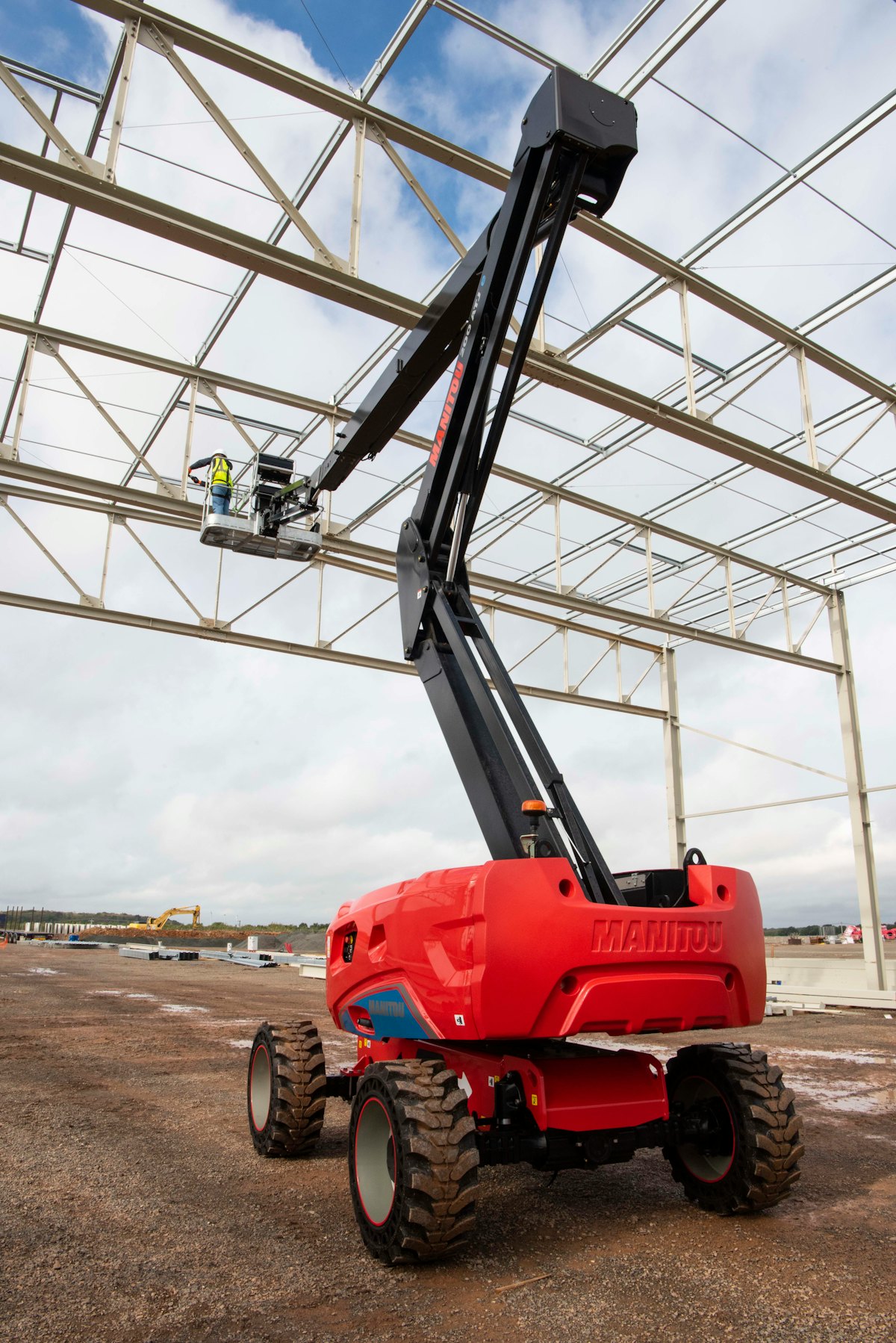 Manitou All-electric ATJ60E Articulated Boom Lift From: Manitou ...
