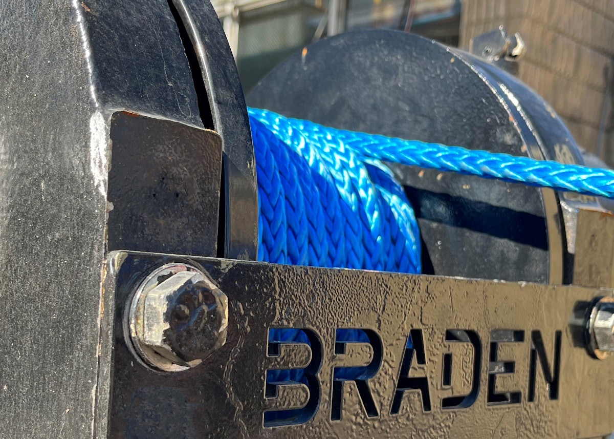Braden Introduces Synthetic Rope Anchor For TR20 Recovery Winches From ...