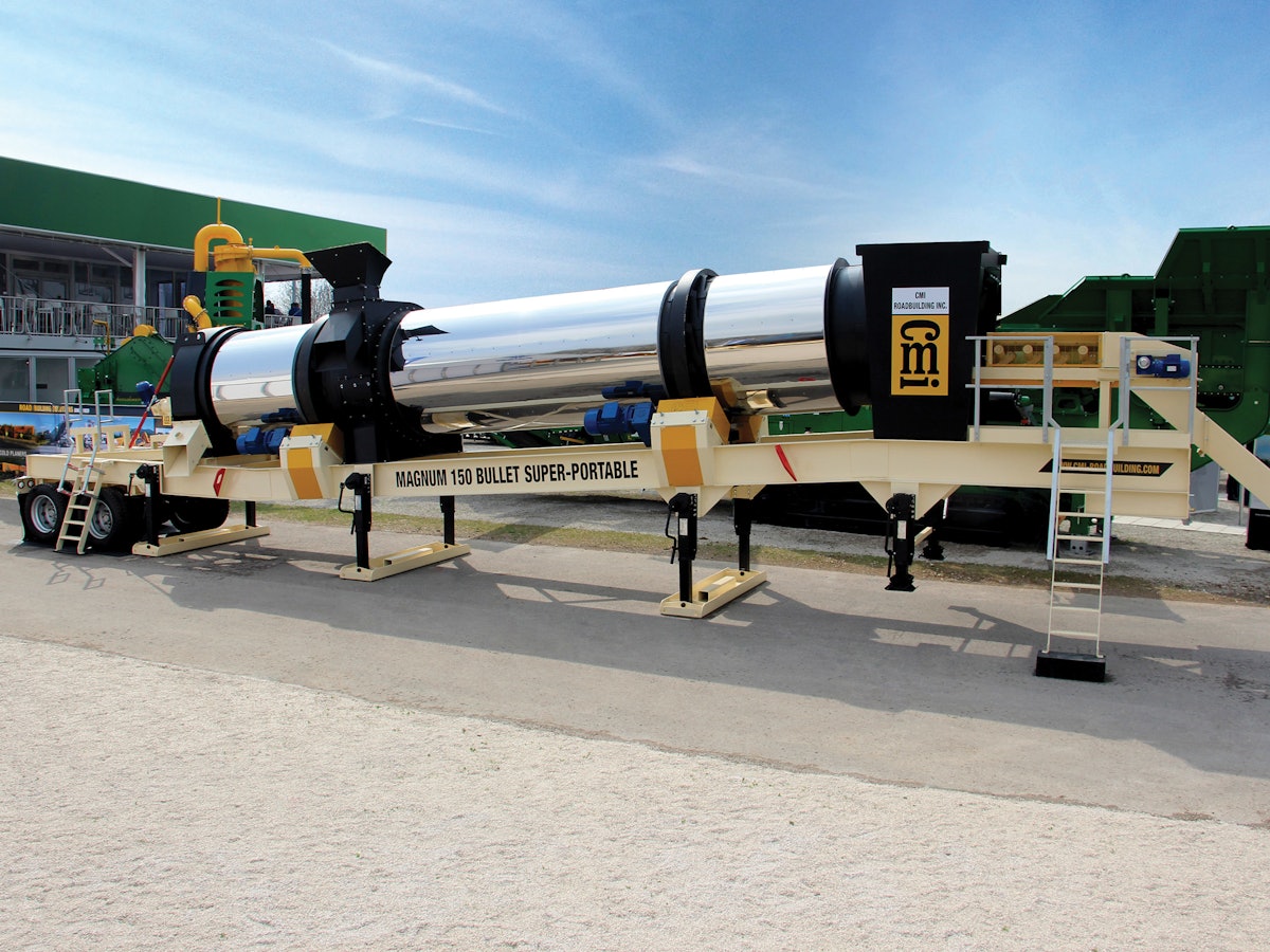 CMI Magnum Series Drum Mixers From: CMI Roadbuilding Inc. | For ...