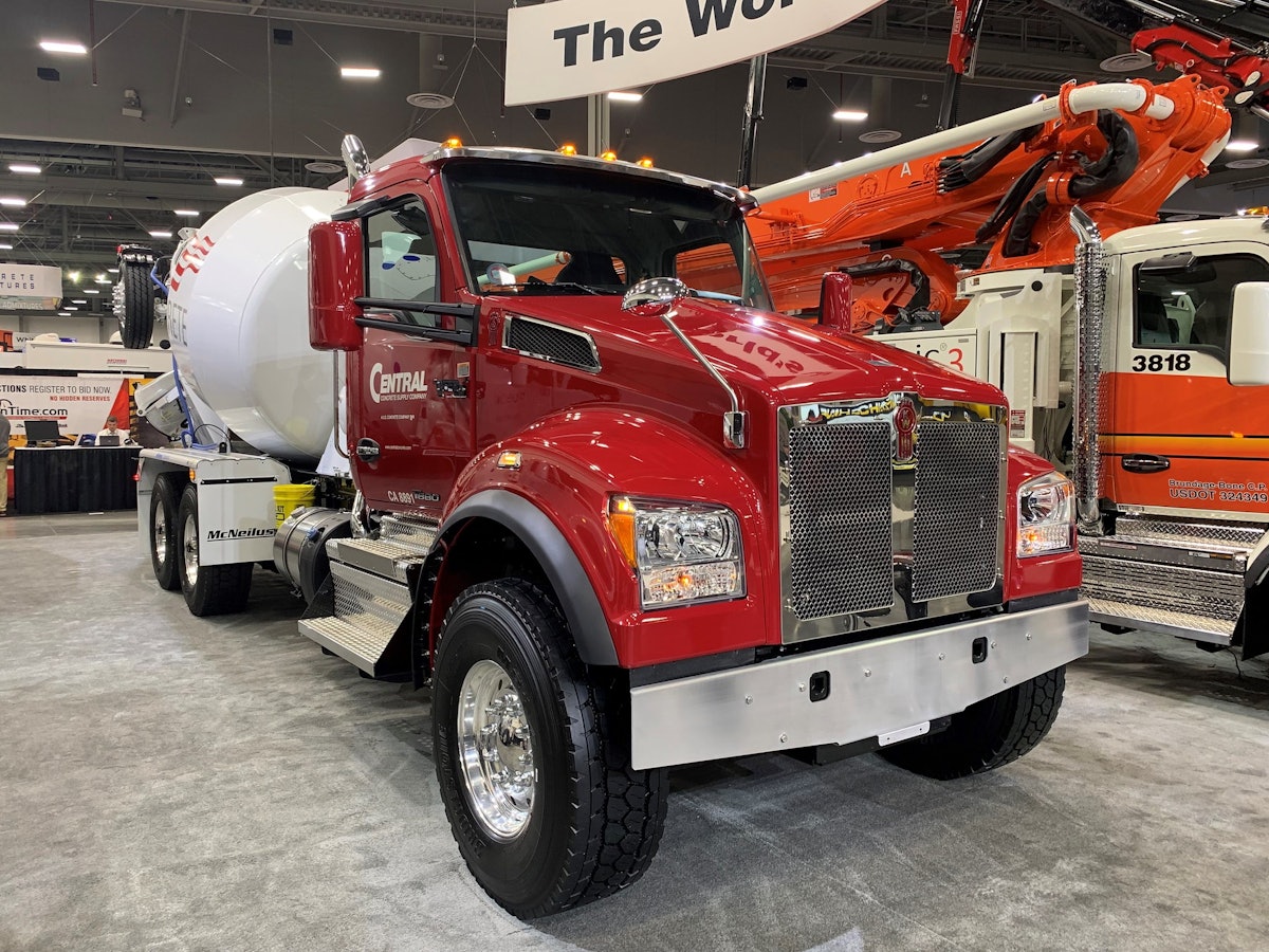 Kenworth T880S with Set-Forward Axle From: Kenworth Truck Company | For ...