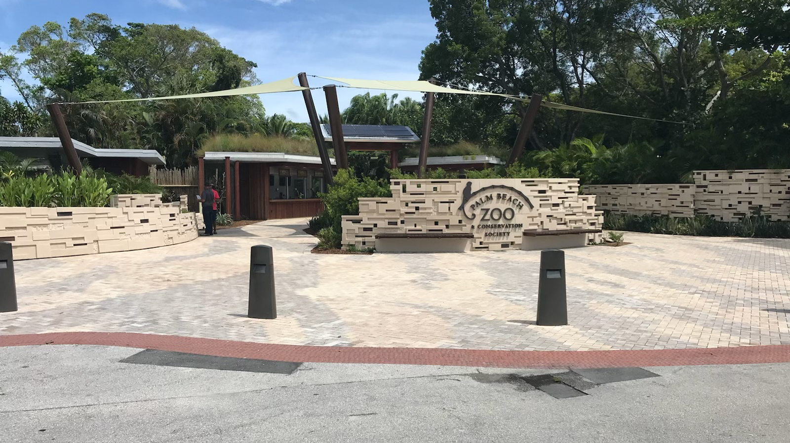 Recycled Concrete Aggregate and Decorative Permeable Pavers at Palm ...