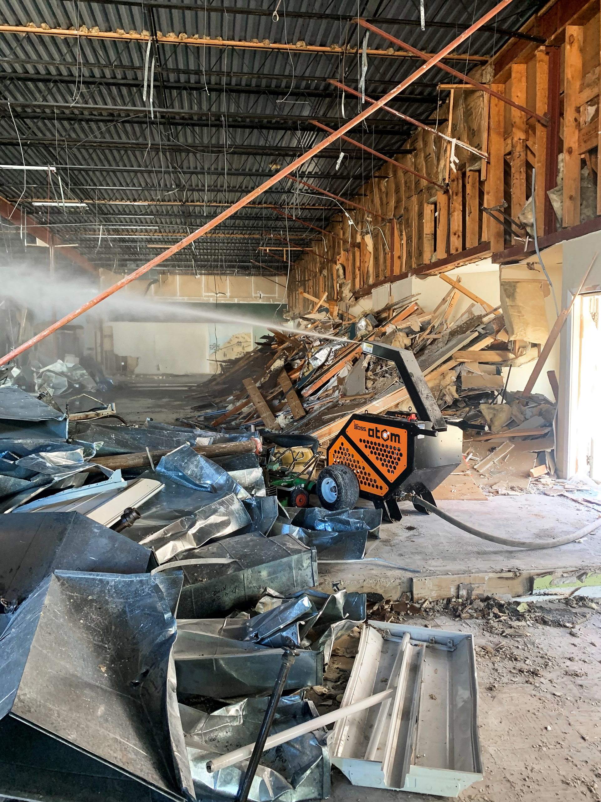 Case Study: Demolition Contractor Controls Dust With Atomized Mist ...