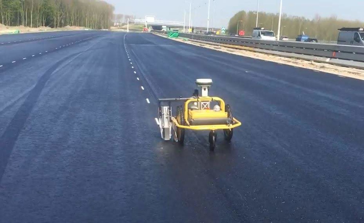Can Robots Simplify Parking Lot Striping? | For Construction Pros