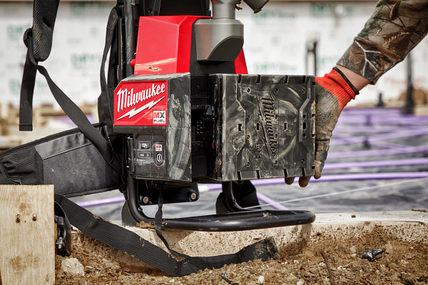 Milwaukee Tool MX FUEL Backpack Concrete Vibrator From: Milwaukee Tool ...