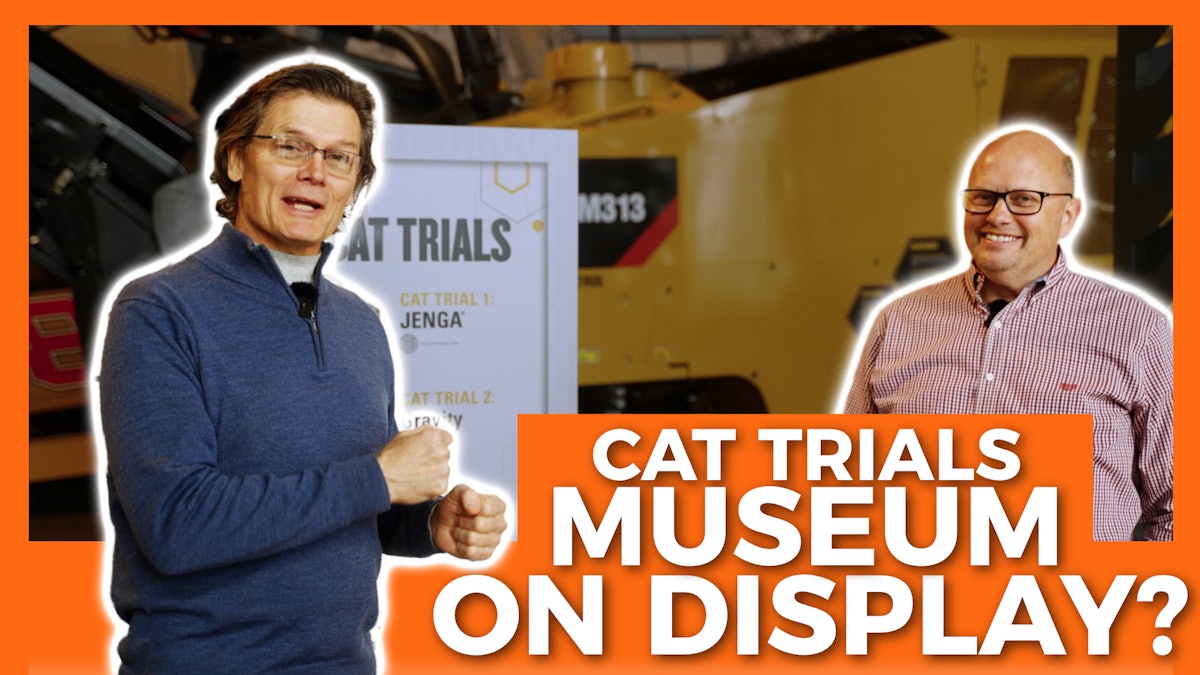Check Out Cat Trials Video History and Awards at the Cat Visitor Center ...