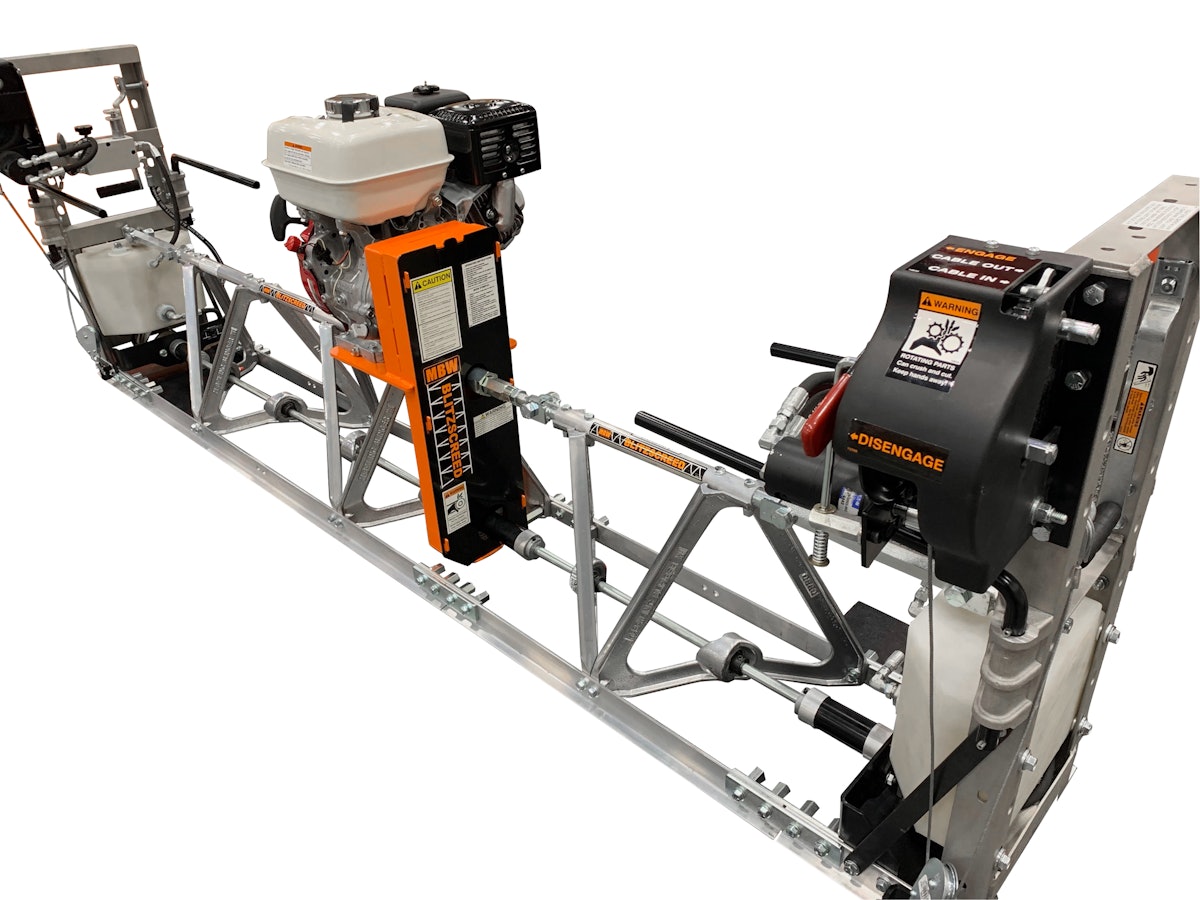 The Blitzscreed Vibratory Truss Screed From: MBW Inc. | For ...