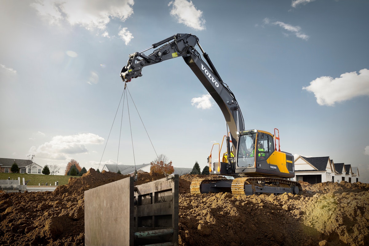 Volvo EC200E Excavator for Medium Duty Applications From: Volvo Group ...