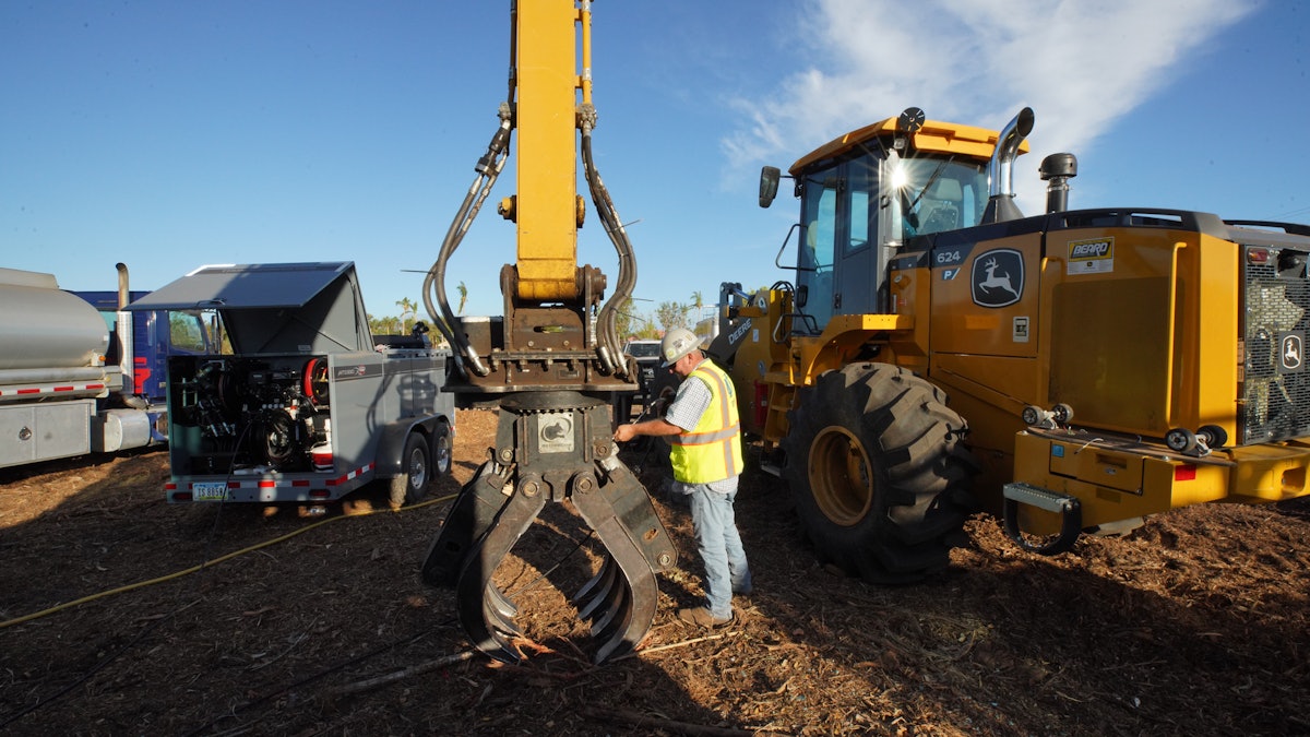 Construction Equipment and Contractors Aid in Hurricane Ian Disaster ...