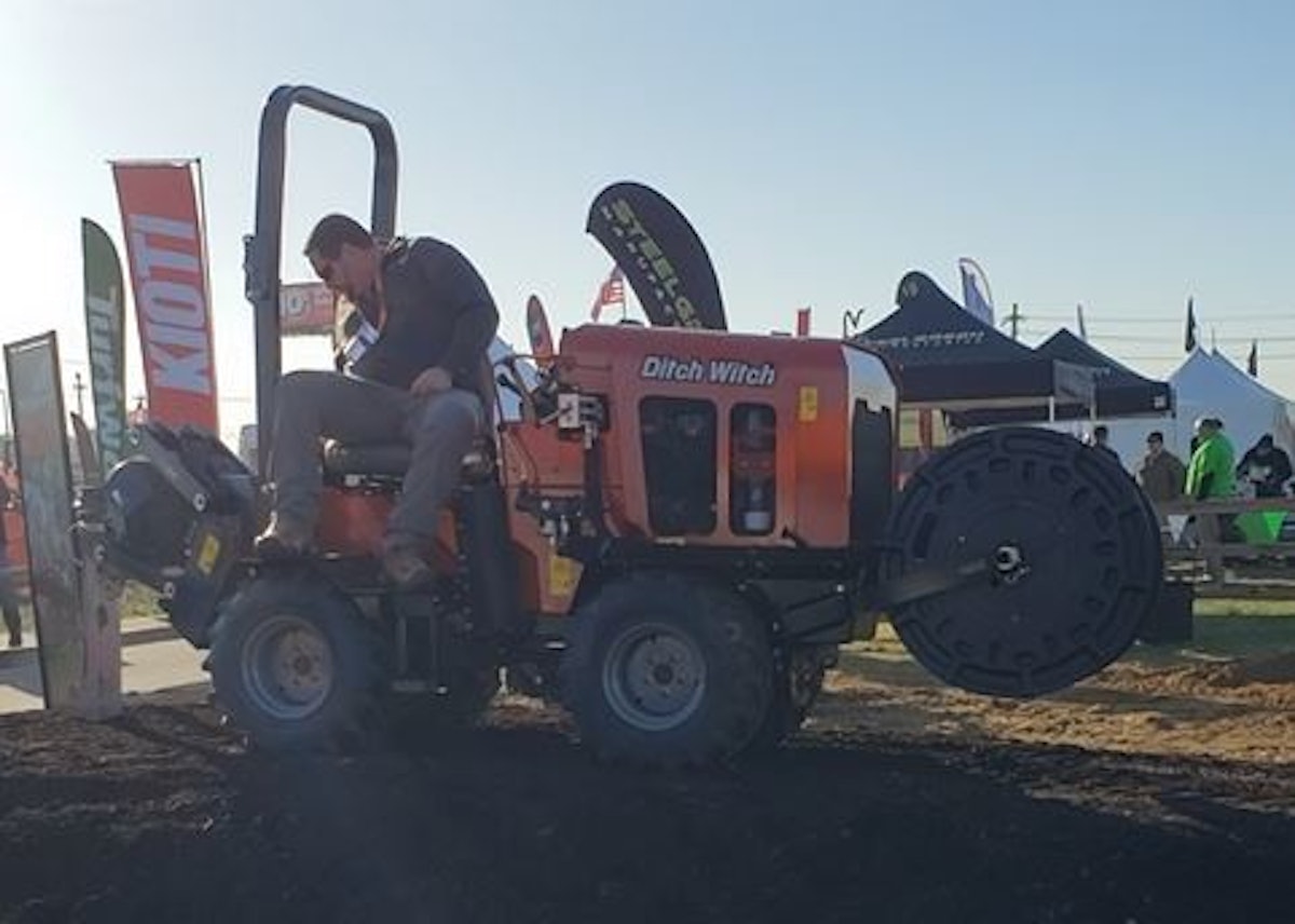 Catch a Glimpse of Ditch Witch Plow Trencher PT37 at Equip Expo 2022 ...