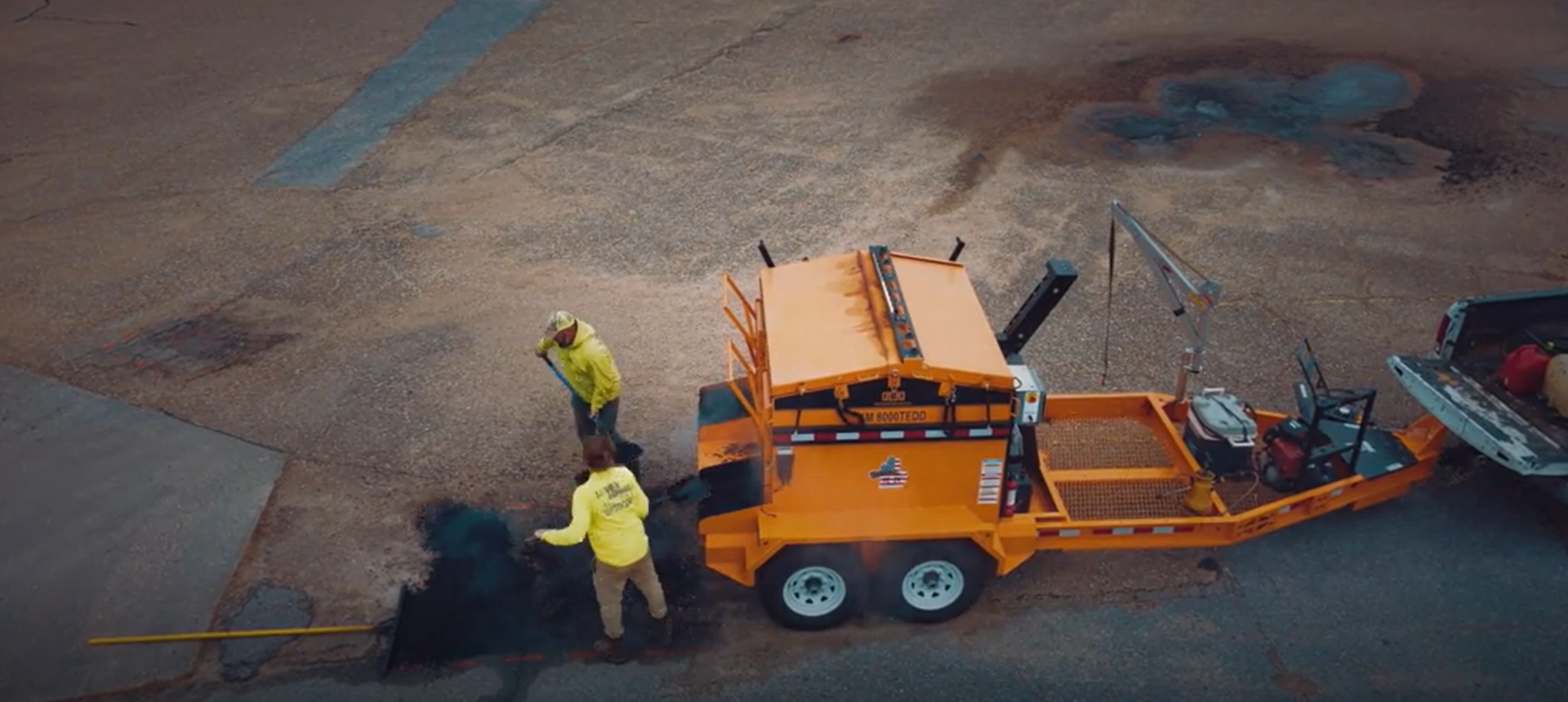 How to Fill Potholes with a Hotbox | For Construction Pros
