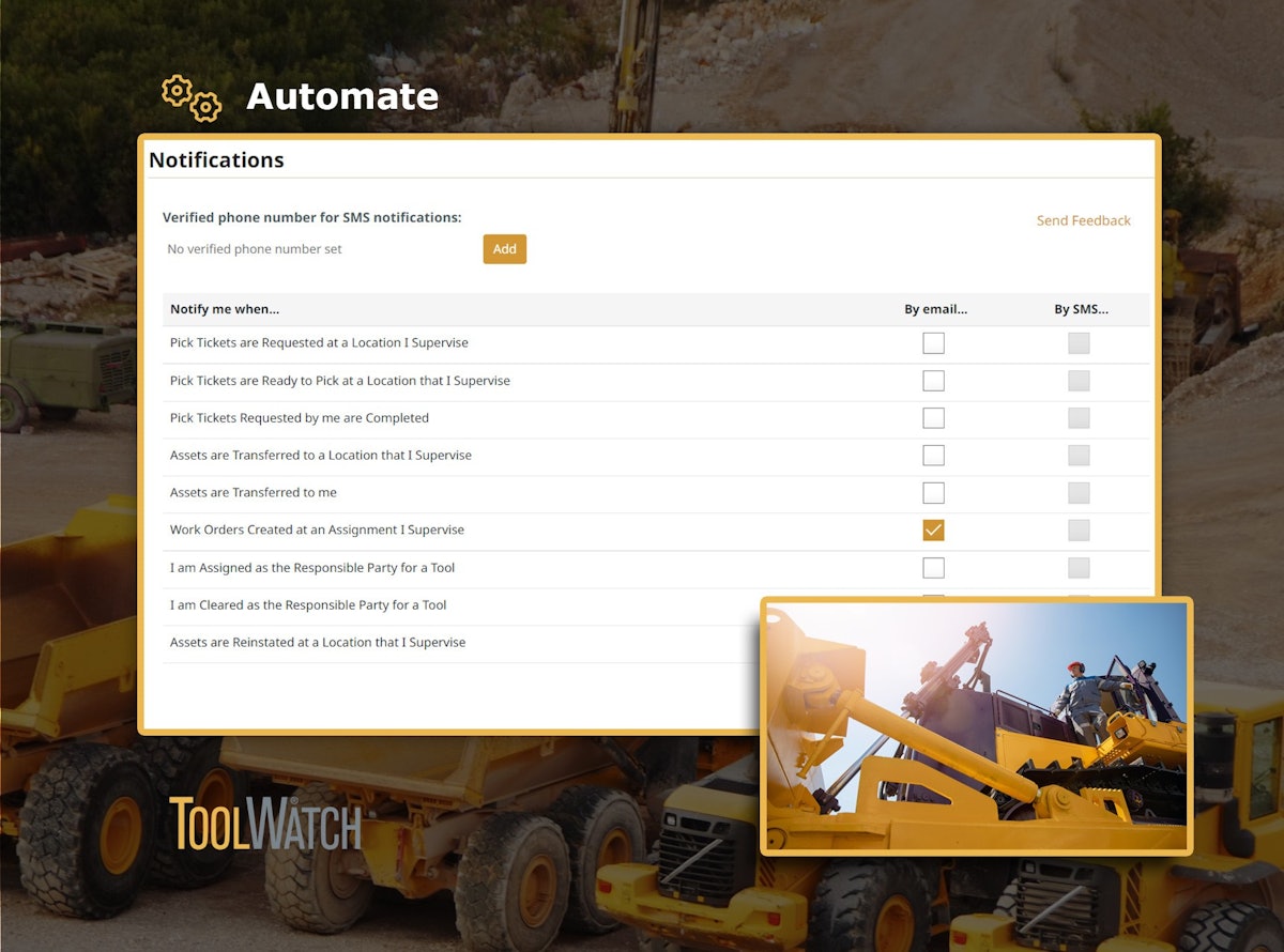 ToolWatch Heavy Equipment Asset Management Solution From: Align Technologies (formerly known as ...