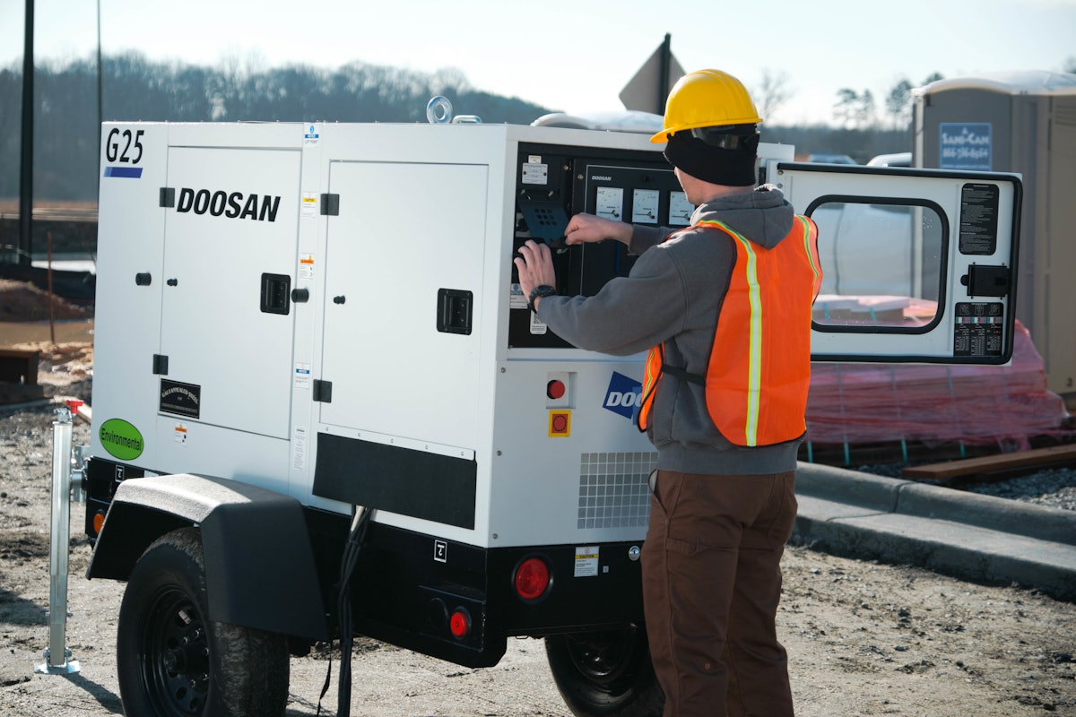 Doosan Offers Portable Power Generators for Construction From: Doosan ...