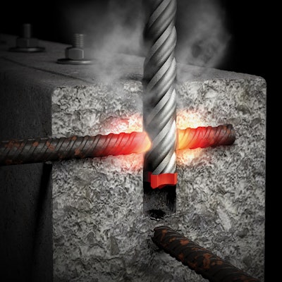 Diablo Tools Rebar Demon Hammer Bits Mean Business with up to 7X Life in Reinforced Concrete For Construction Pros