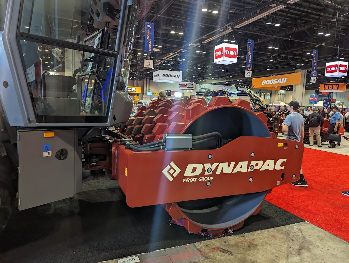 Dynapac Displays CA30 Rhino Soil Compactor, Talks Customer Solutions at ...