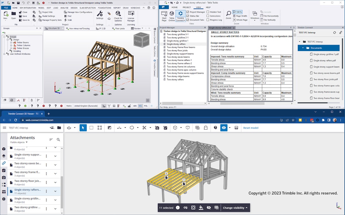 Tekla Tedds 2023 From: Trimble Construction | Trimble Inc. | For ...