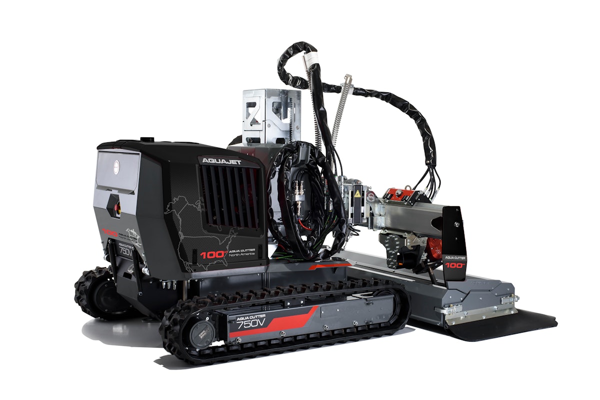Brochure: The Aqua Cutter 750V Hydrodemolition Robot | For Construction ...
