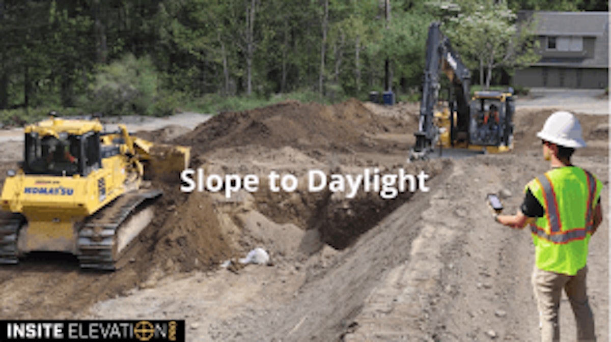 Insite Software Offers Slope to Daylight Tool From: Insite Software Inc. | For Construction Pros