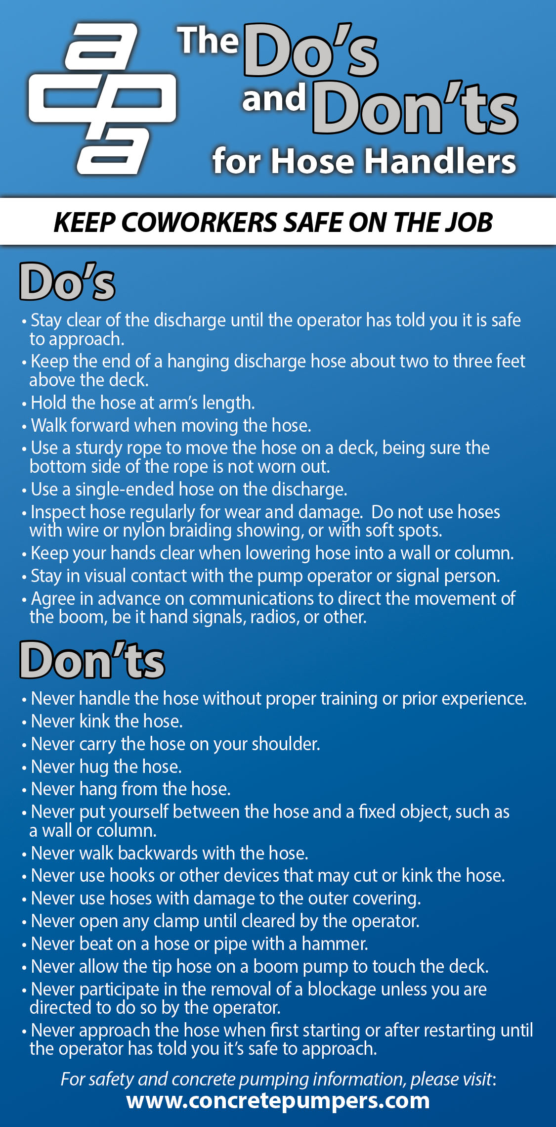 Hose-Whipping Concrete Contractor Construction Safety | For ...