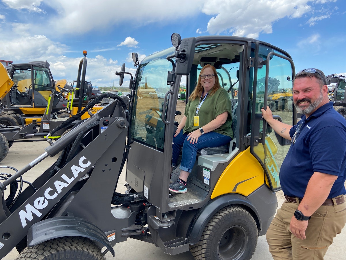Equipment Today Editor Drives New Mecalac MCL2 | For Construction Pros