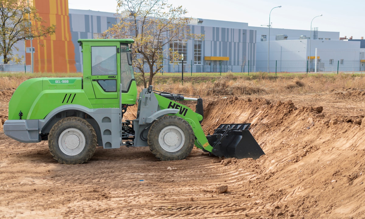 HEVI GEL-1800 Electric Wheel Loader From: HEVI | For Construction Pros