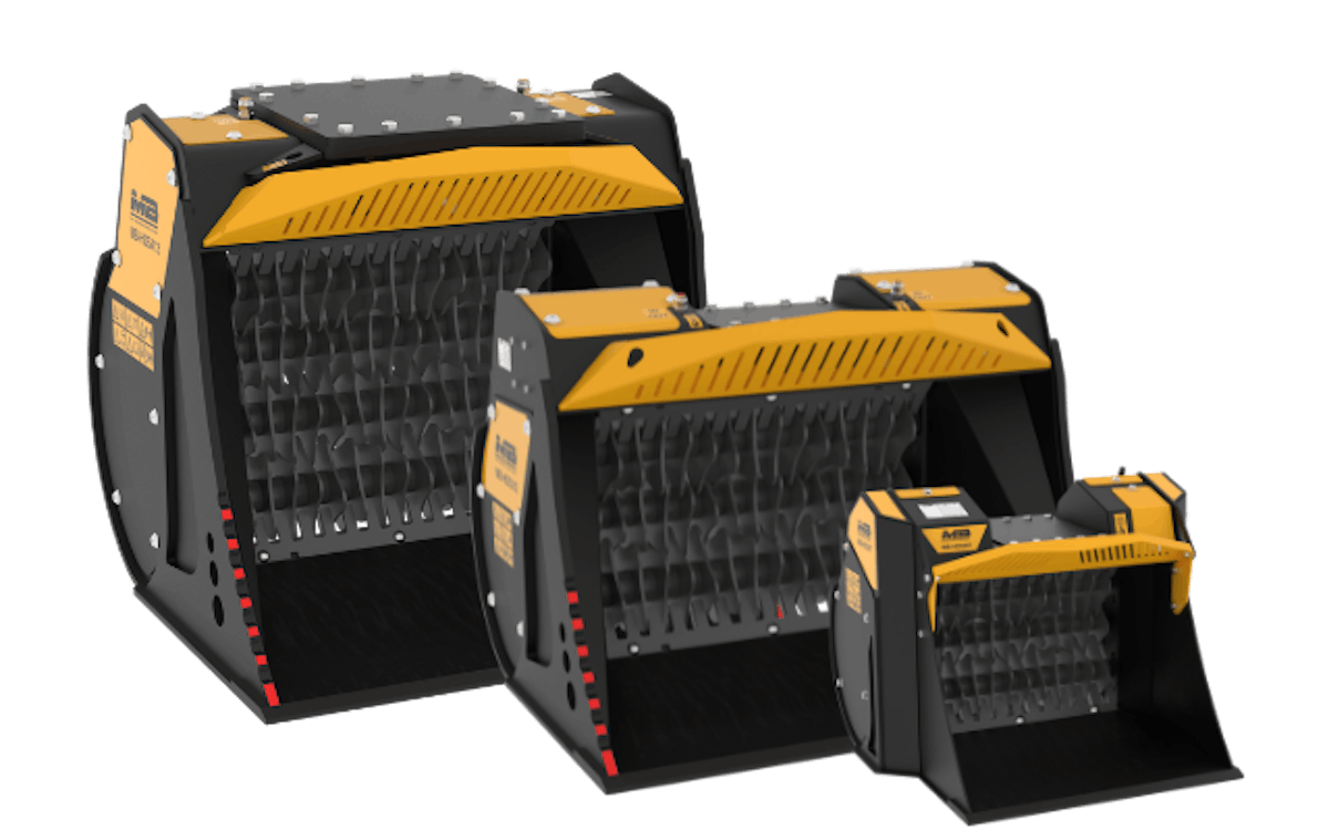 MB Crusher Introduces New Padding Buckets for Excavators From: MB ...