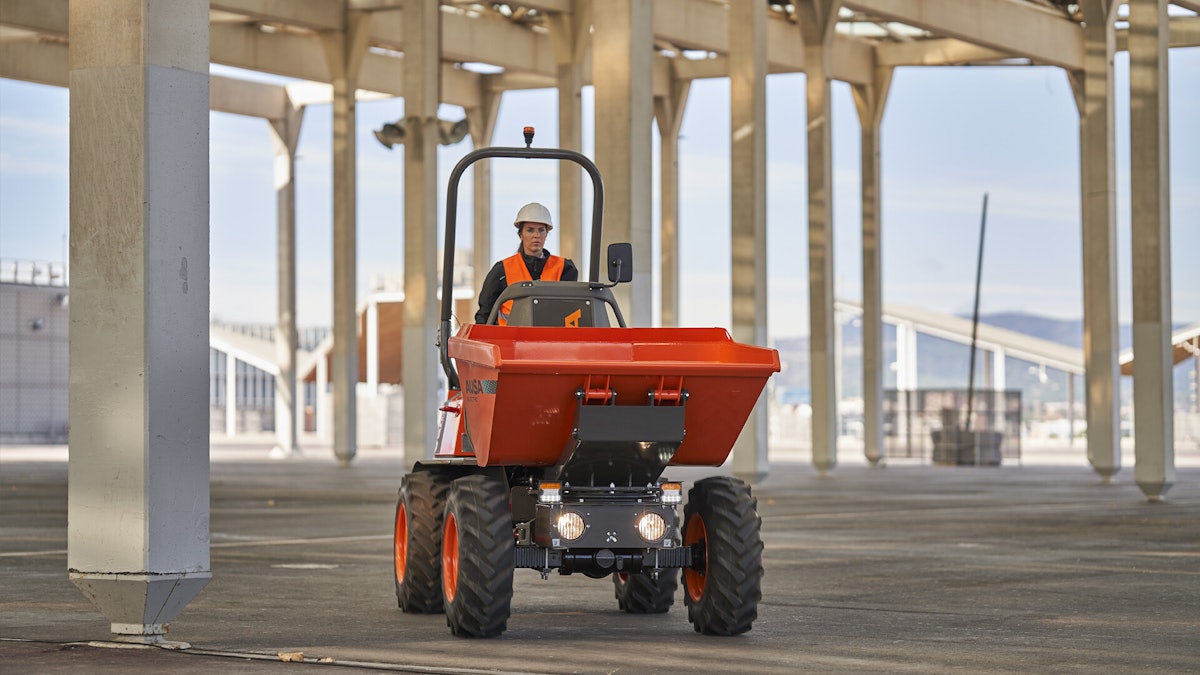 AUSA Releases D151AEG Electric Dumper From: AUSA | For Construction Pros