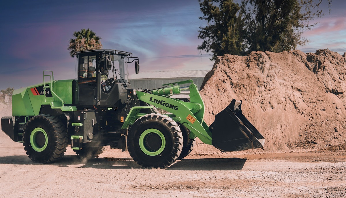 LiuGong Displays 856H-E MAX Wheel Loader at CONEXPO From: LiuGong ...