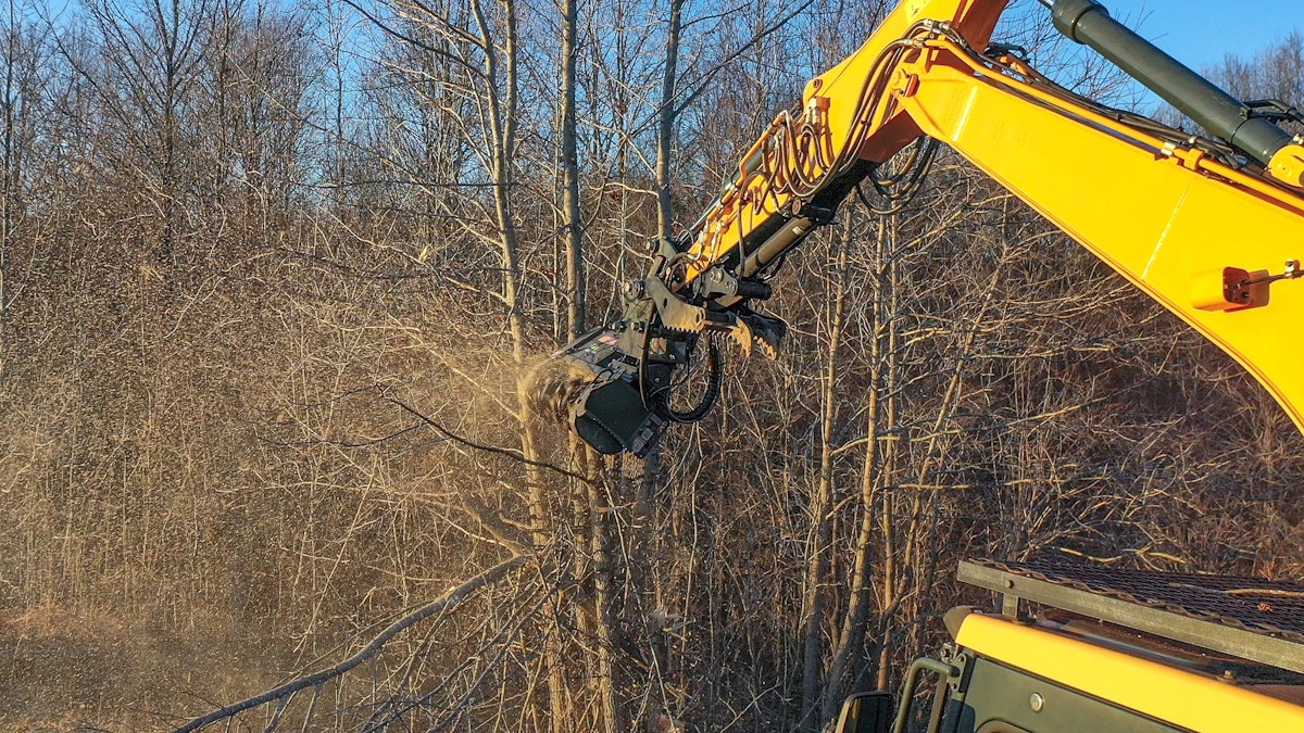 Loftness Launches Tilt Hitch for Excavator Mulching Heads From ...
