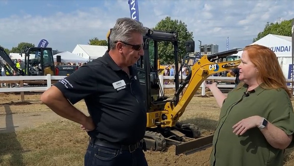 The Electric 309.1 Mini Excavator from Caterpillar Explained | For ...