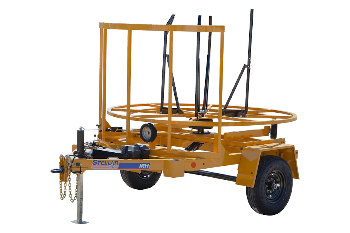 Stellar IRH Coil Pipe Trailer From: Stellar | For Construction Pros