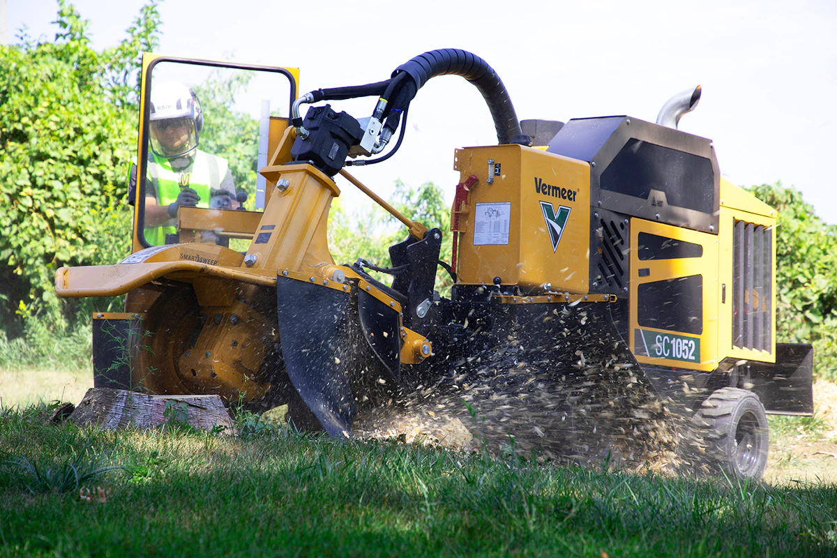 Vermeer Showcases SC1052 Stump Cutter From: Vermeer | For Construction Pros