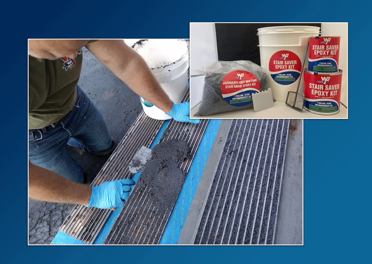 Wooster Products Showcases Stair Saver Epoxy Kit From: Wooster Products ...
