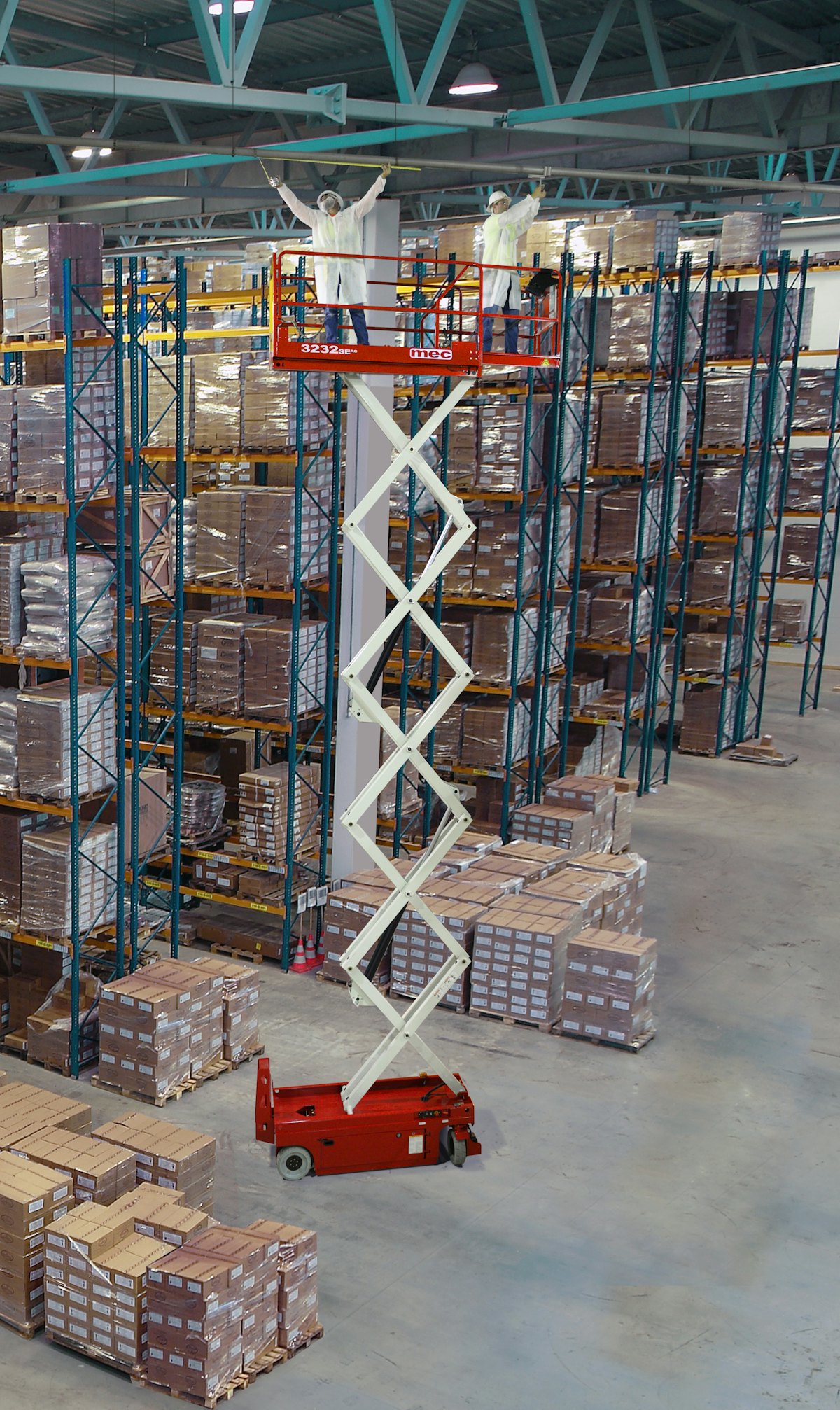MEC Launches 3232SE Slab Scissor Lift From: MEC Aerial Work Platforms ...