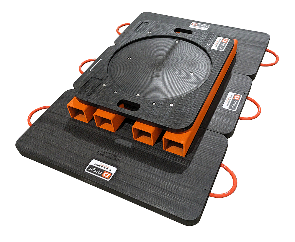 DICA Multi-pad Steel Dunnage System From: DICA | For Construction Pros