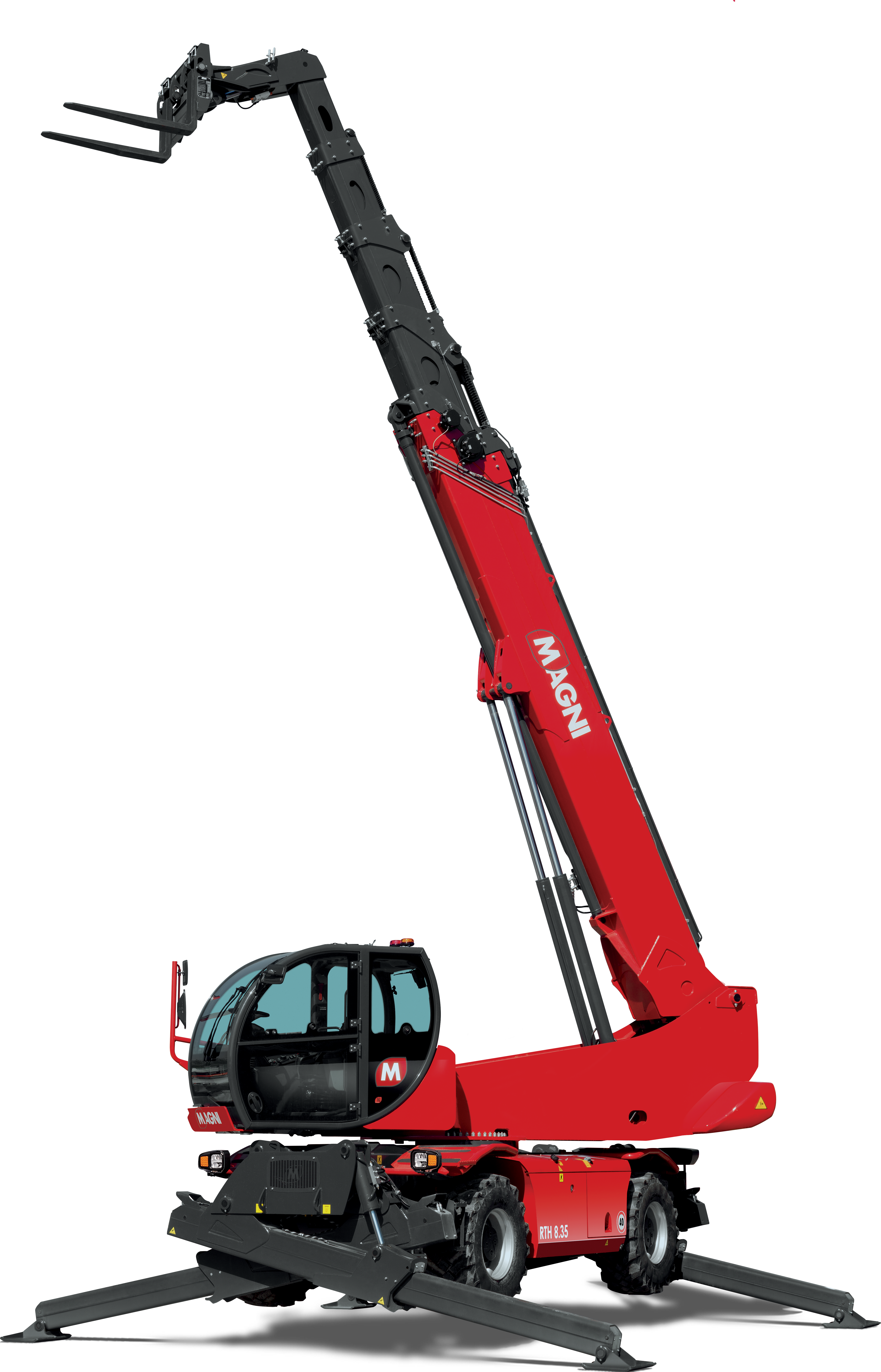 Magni RTH 8.35 and 8.46 Rotating Telehandlers From: Magni America LLC ...