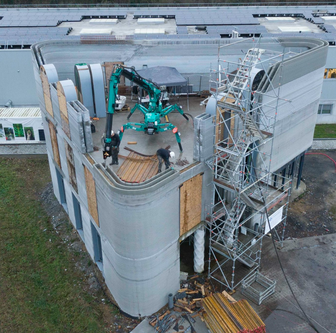 building construction 3d printer