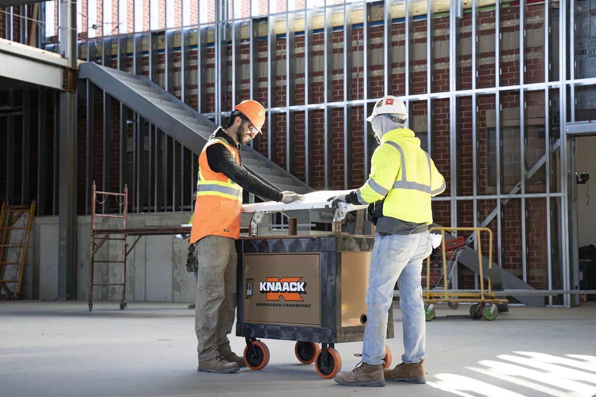 KNAACK Introduces Armored Transport Cart From: Knaack LLC | For ...