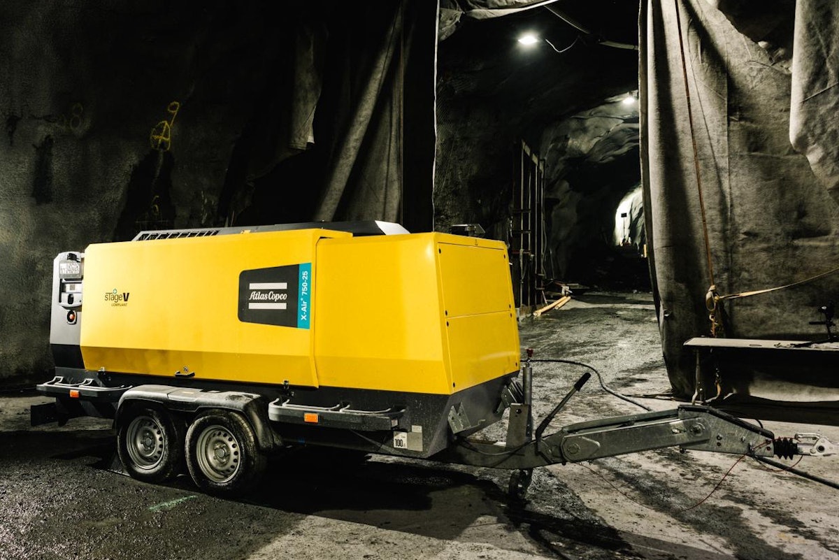 Atlas Copco Launches X-Air⁺ 750-25 Portable Air Compressor From: Atlas Copco Power Technique ...