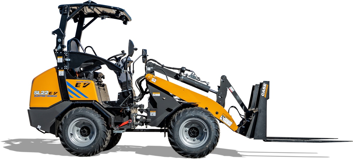 CASE SL22EV Electric Articulated Loader From: CASE Construction ...