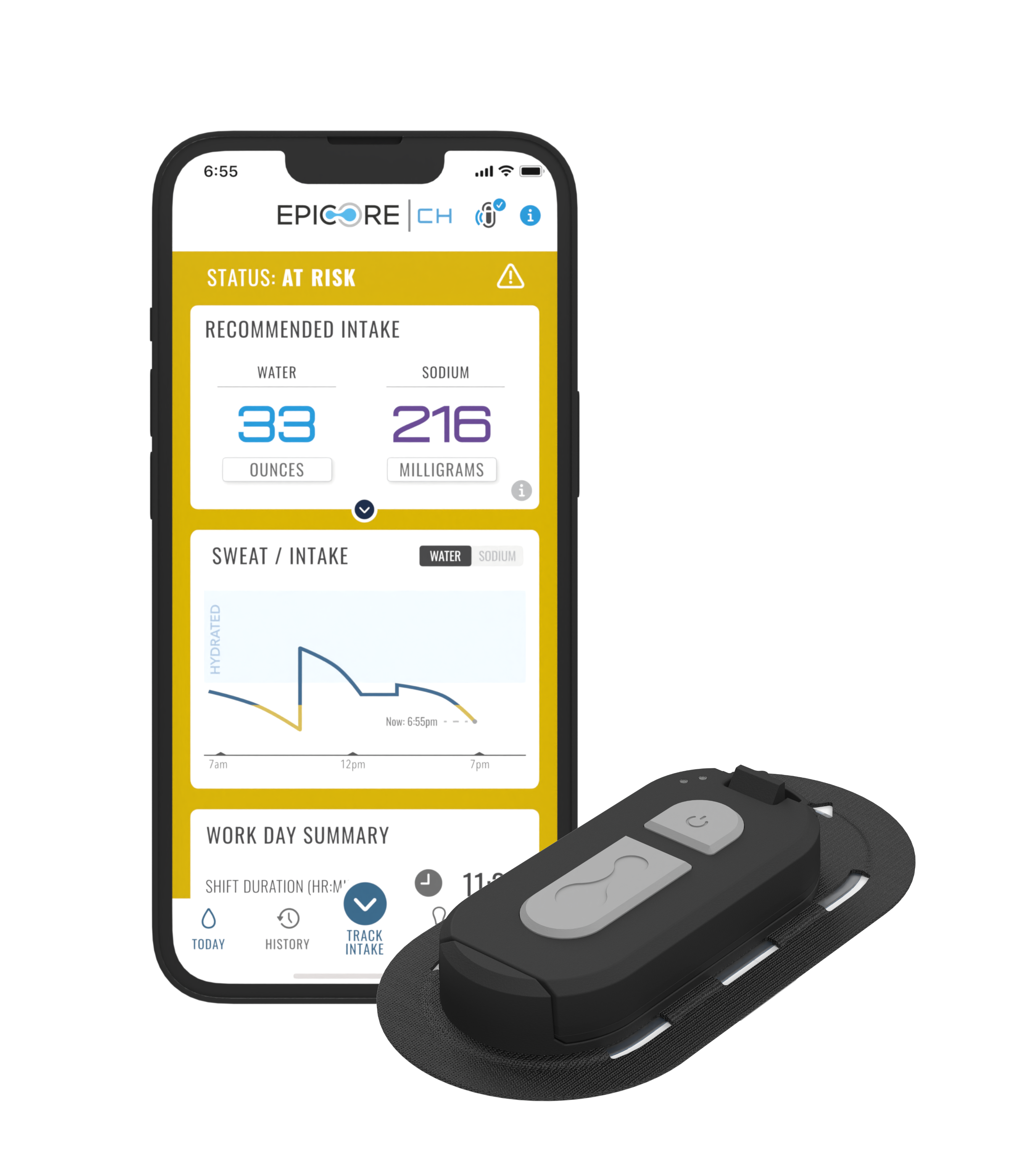 Epicore Biosystems Releases Connected Hydration Wearable From: Epicore ...