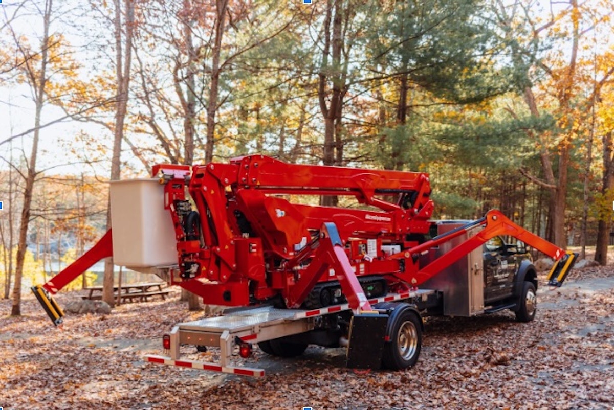 All Access Equipment Track Lift Truck Mount and Transport Deck From ...